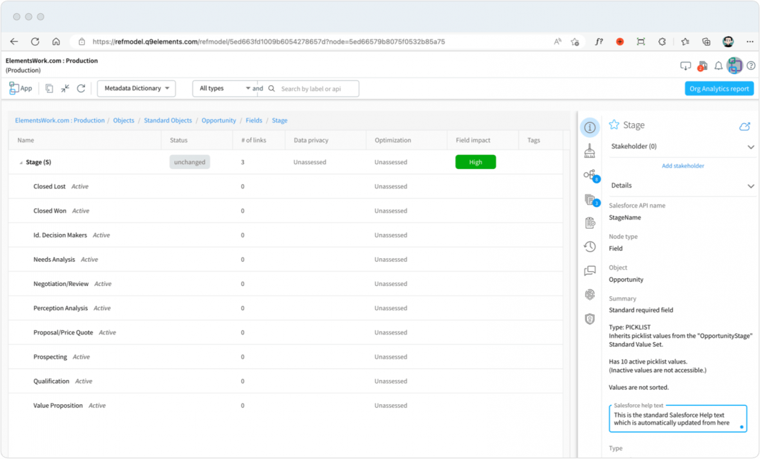 Salesforce In-App Help and Feedback - Elements.cloud