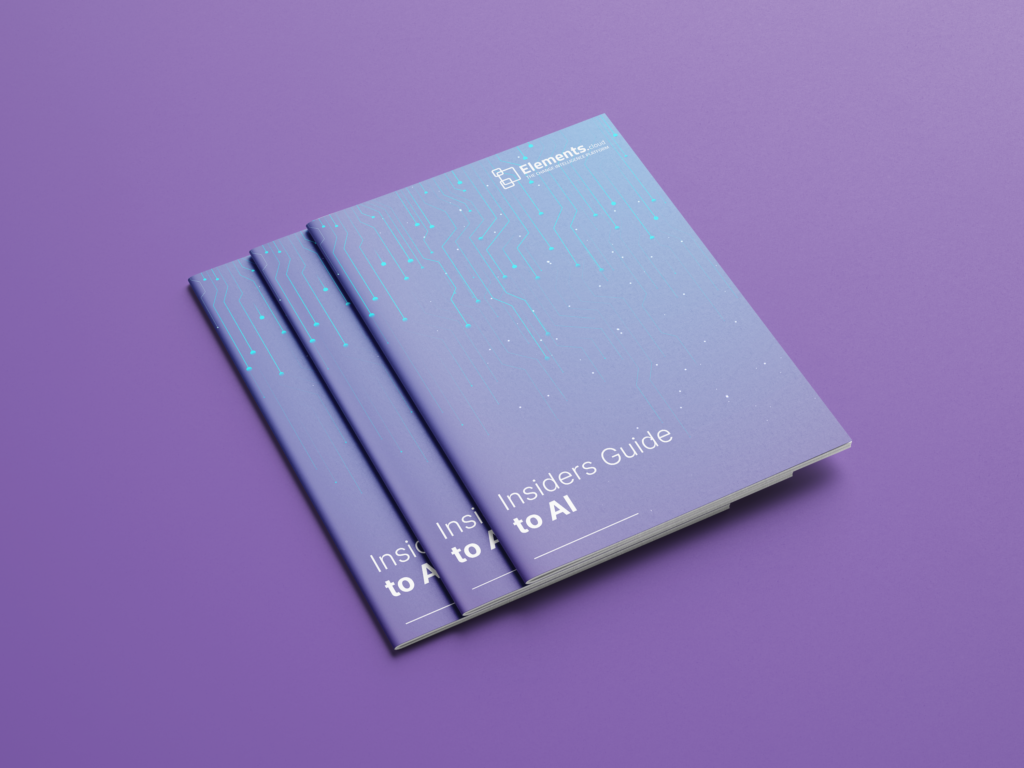 Insiders Guide to AI Whitepaper/eBook - Elements.cloud